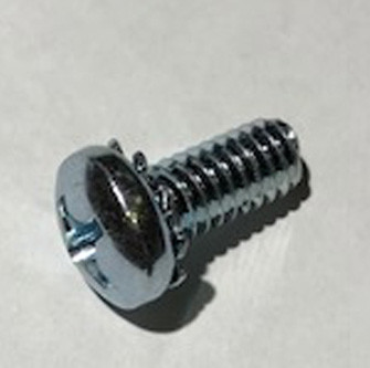 Screws for server racks and cabinets