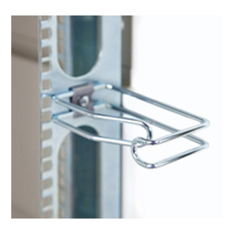 VERTICAL WIRE MANAGER- D-RINGS