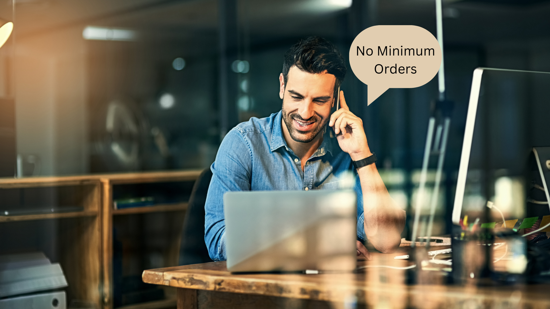 No minimum purchase requirements