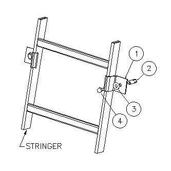 Vertical- Clip for Cable Ladder Racks