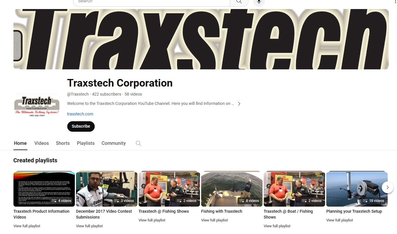 Rod Holders, Downriggers, Boat Track Systems | Traxstech