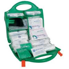 50 Person HSE Eclipse First Aid Kit & Wall Bracket - Essential 50 ...
