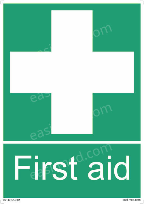 First Aid Sign – Essential Safety Signage for Workplace and Public Areas