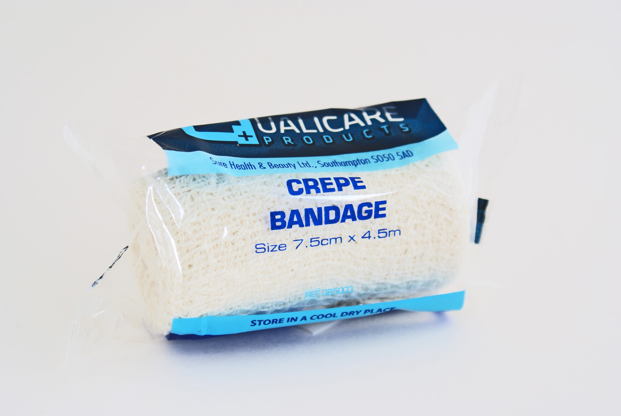 Crepe Bandage 4.5m Stretched (All Sizes) - Versatile Support for Wound ...
