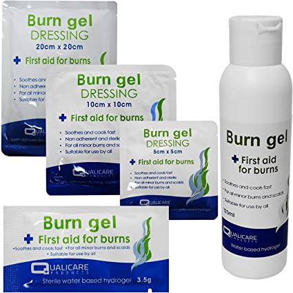 Burns First Aid Kit Bag - Specialized Supplies for Treating and ...