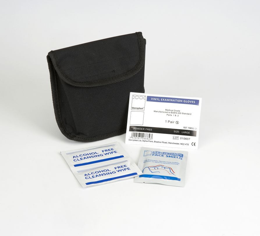 Personal Resuscitation Pocket Pack - Compact and Essential Kit for CPR ...