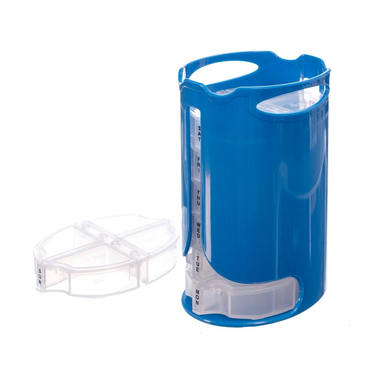 7 Day Pill Organiser Tower - Convenient and Compact 7 Day Pill ...