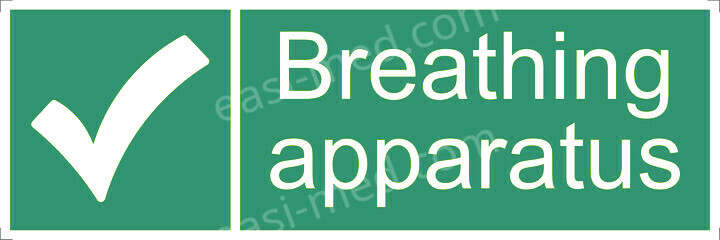 Breathing Apparatus Sign 300 x 100 - Premium Breathing Apparatus Sign ...