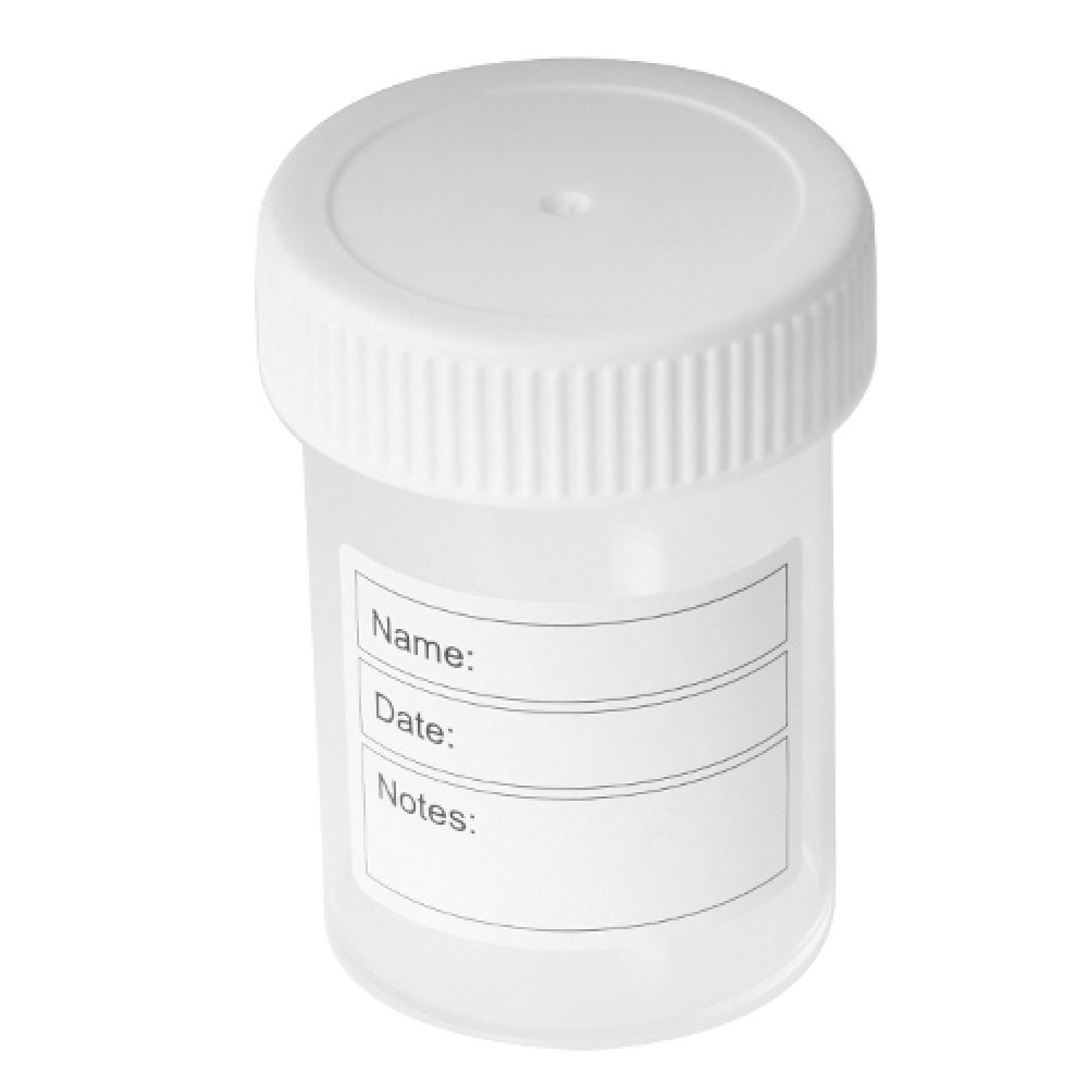 60ml Specimen Container - 50pk - easi-med.com ~ Emergency Aid Supplies ...