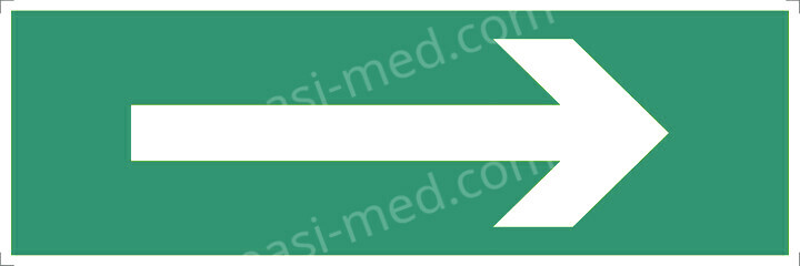First Aid Arrow Sign 300 x 100 - First Aid Arrow Sign 300 x 100 ...