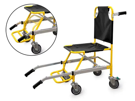 Folding Emergency Evacuation Chair - easi-med.com ~ Emergency Aid ...