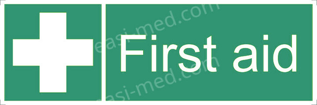 First Aid Sign 300 x 100 - High-Quality First Aid Sign 300 x 100 ...