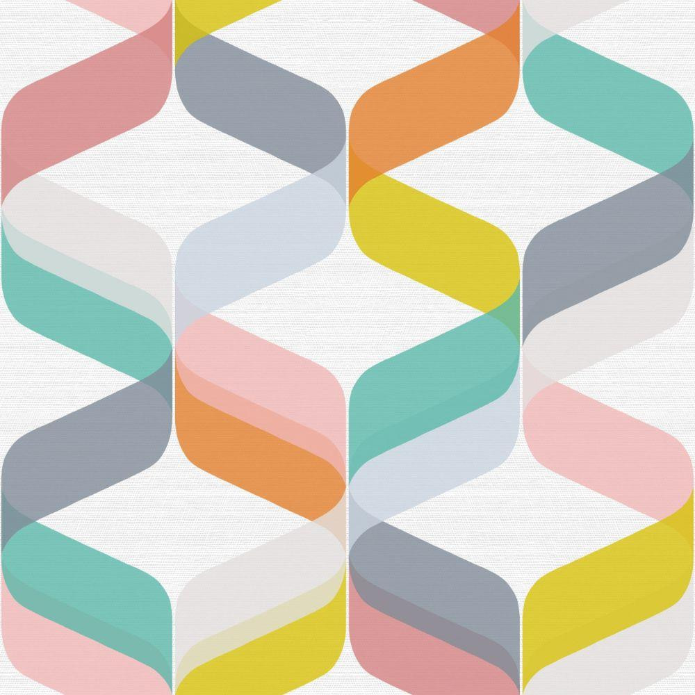 Graham & Brown Retro Wallpaper - 104814 - Brights