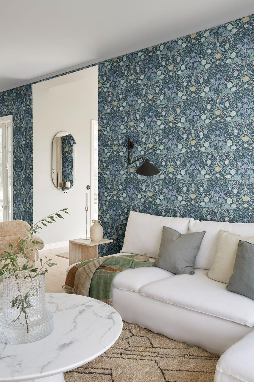 Galerie Froso Wallpaper - S24101 - Blue / Green / White