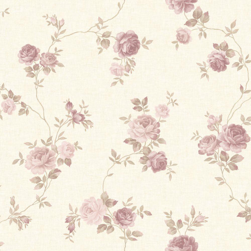 Galerie Rose Garden Trailing Roses Wallpaper - CN24621 - Beige