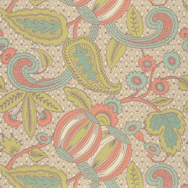 Little Greene Pomegranate Wallpaper - 0245POBAZAA - Bazaar
