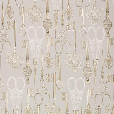 Romo Roxanne Wallpaper - W451/02 - Moonstone