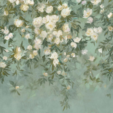 Romo Ottavia Mural Wallpaper - W466/01 - Verdigris