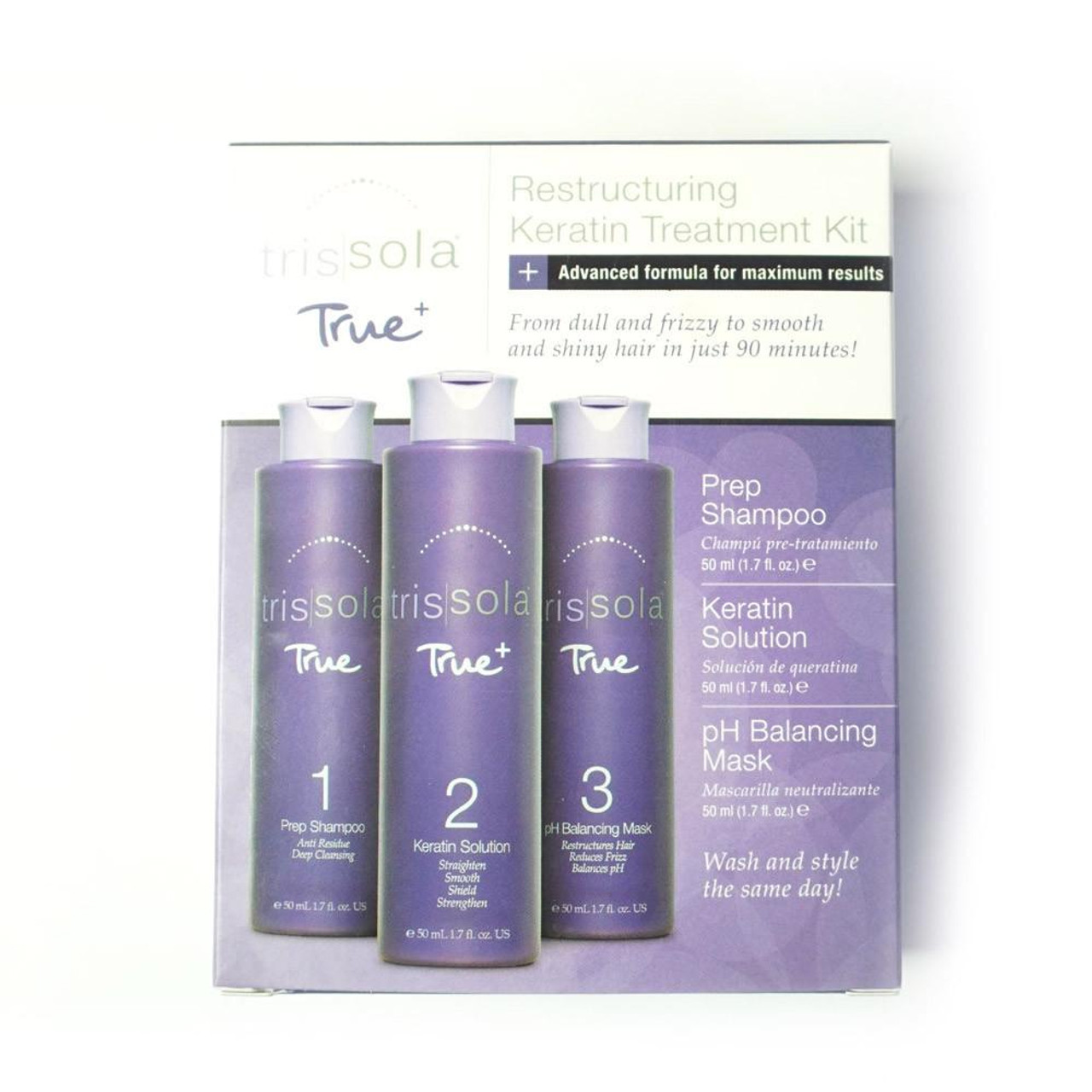 Trissola Tru Kit Reconstructing Keratin Treatment Kit 16 7 Fl Oz
