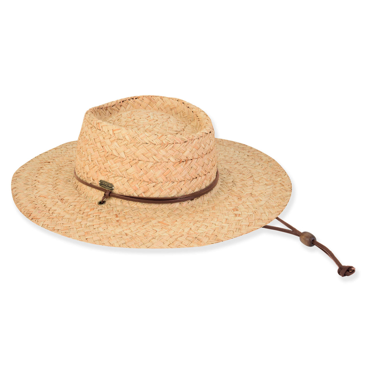 Delilah | Women's Natural Raffia Gambler Hat | HH3178