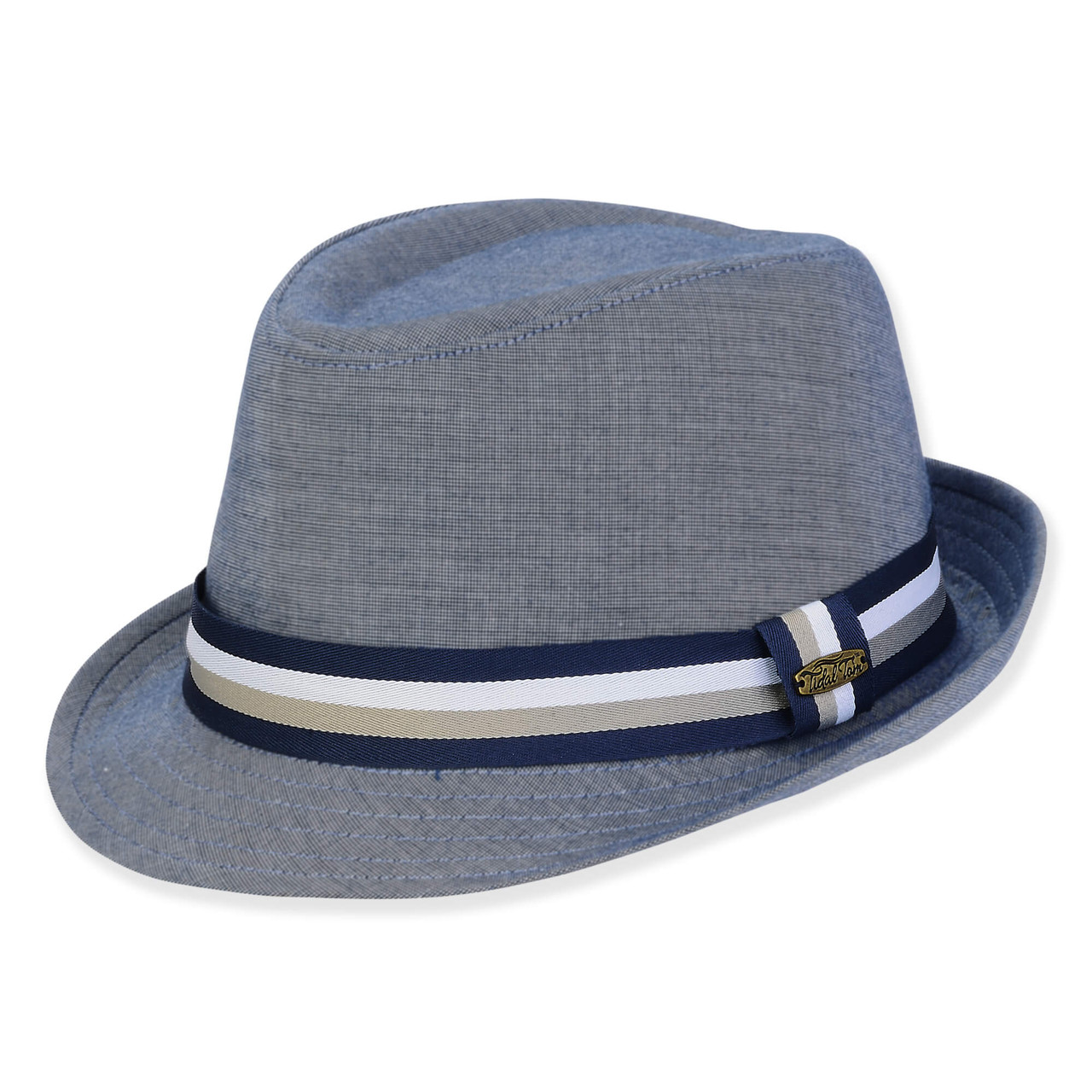 Men's Hats | Men's TT Cotton/Linen Fedora & Safari | Tidal Tom ...