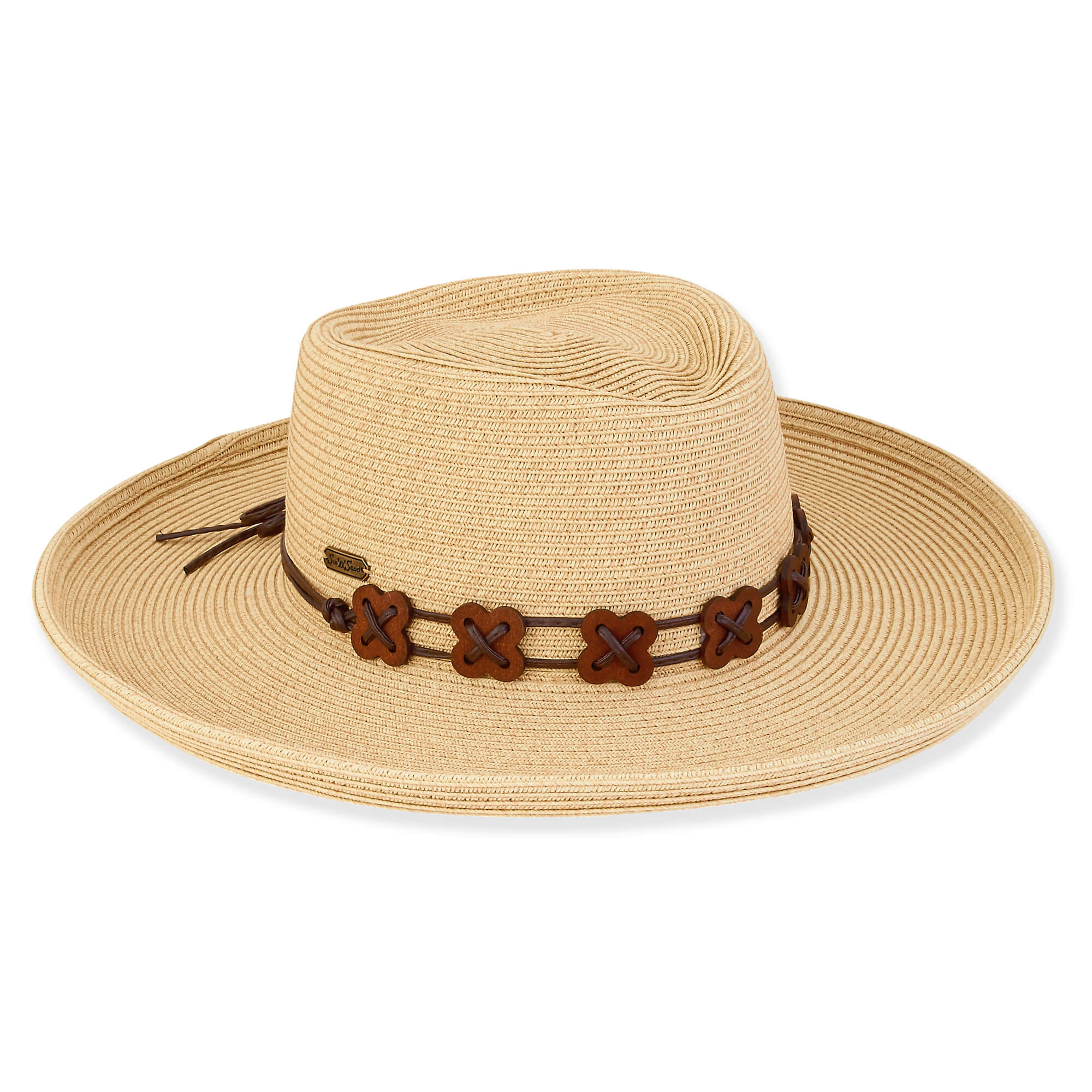 Harmony | Women's Paper Braid Gambler Hat | HH3094