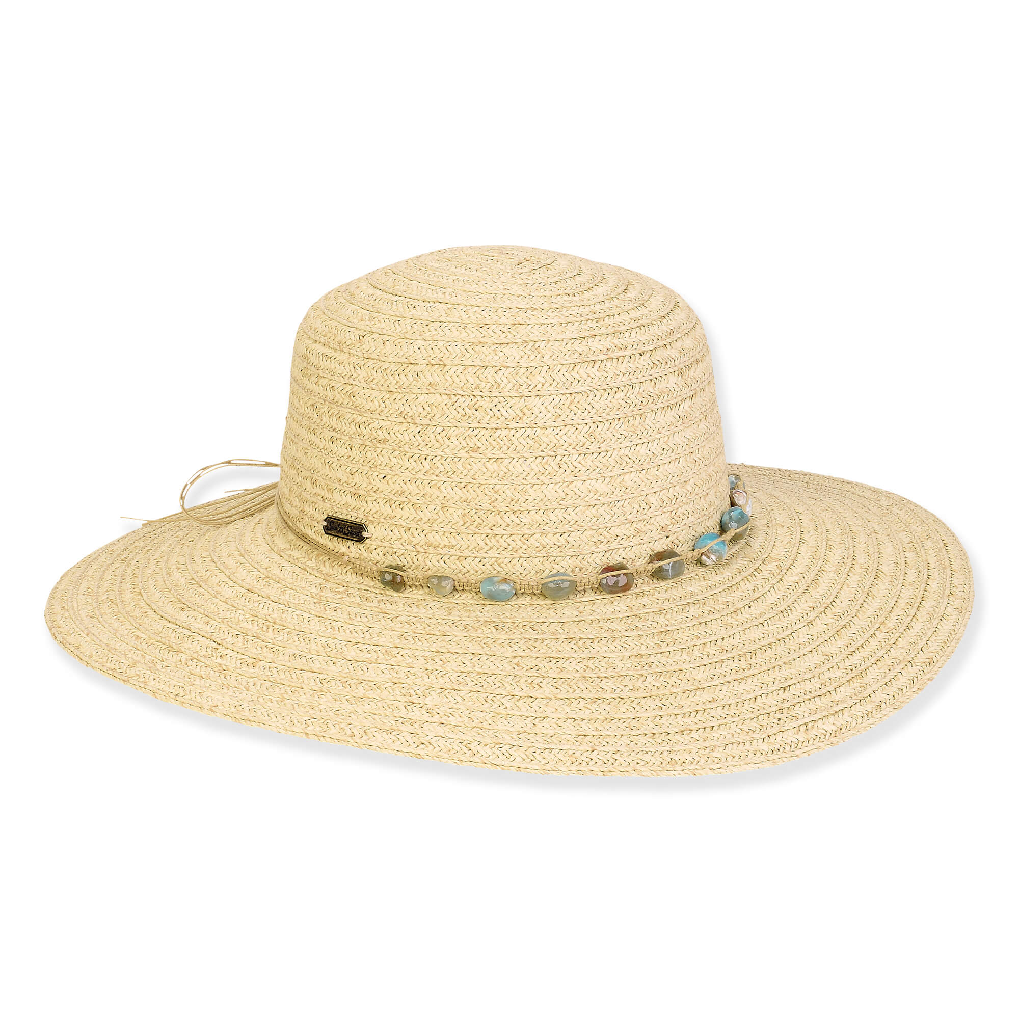 Women's Ivory, Paperbraid Floppy, Brim 4" | Sun N Sand | HH3198 A