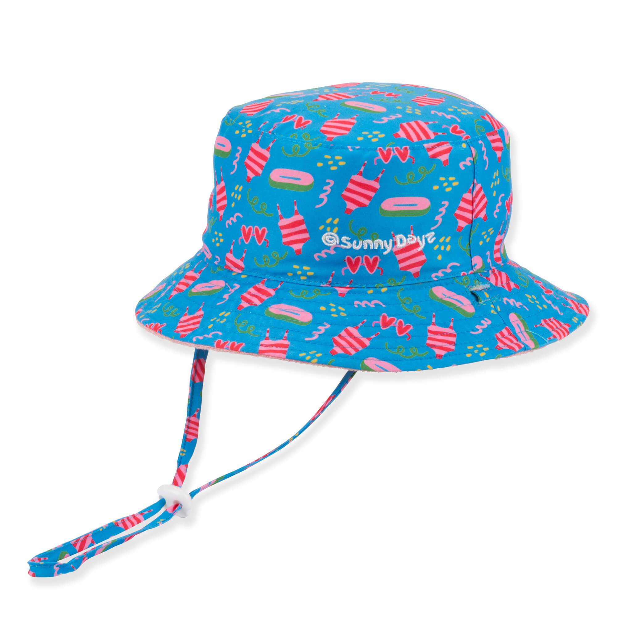 Kids Infant Girls Bucket Hat | Reversible | UPF 50+ | Sunny Dayz | HK553
