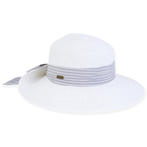 Fano | Women's Paper Straw Upturn Brim Hat | HH2844 | Sun N Sand