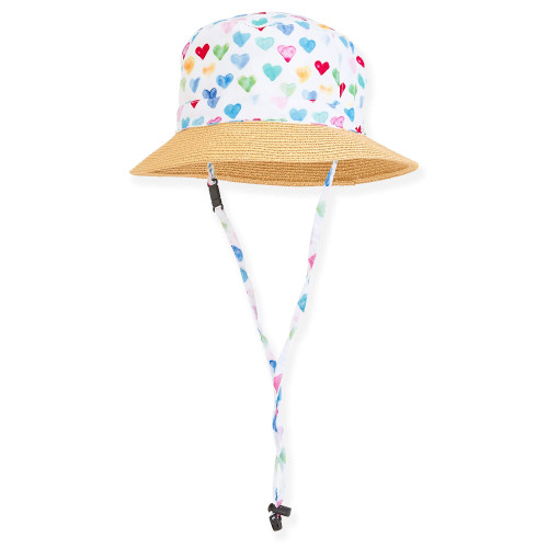 Emma | Infant Girl Cotton Bucket Hat | HK418 | Sunny Dayz