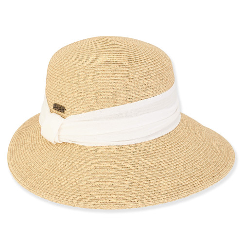 Amira | Women's Paper Braid Backless Hat | HH2987