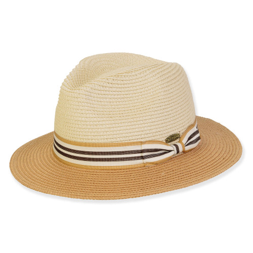 Men's Hats | Neutral, Paperbraid Fedora, Brim 2.25" | Tidal Tom ...