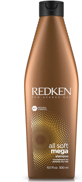 Redken All Soft Mega Shampoo Moisturizing Shampoo For Severely Dry Hair ...