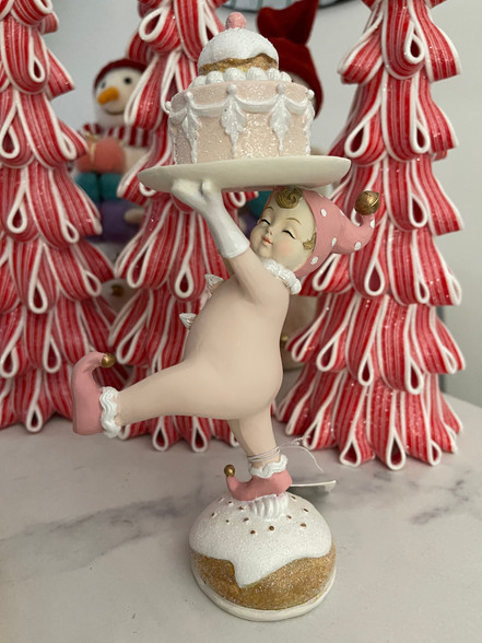 Goodwill Candy Pixie Elf Cake Display