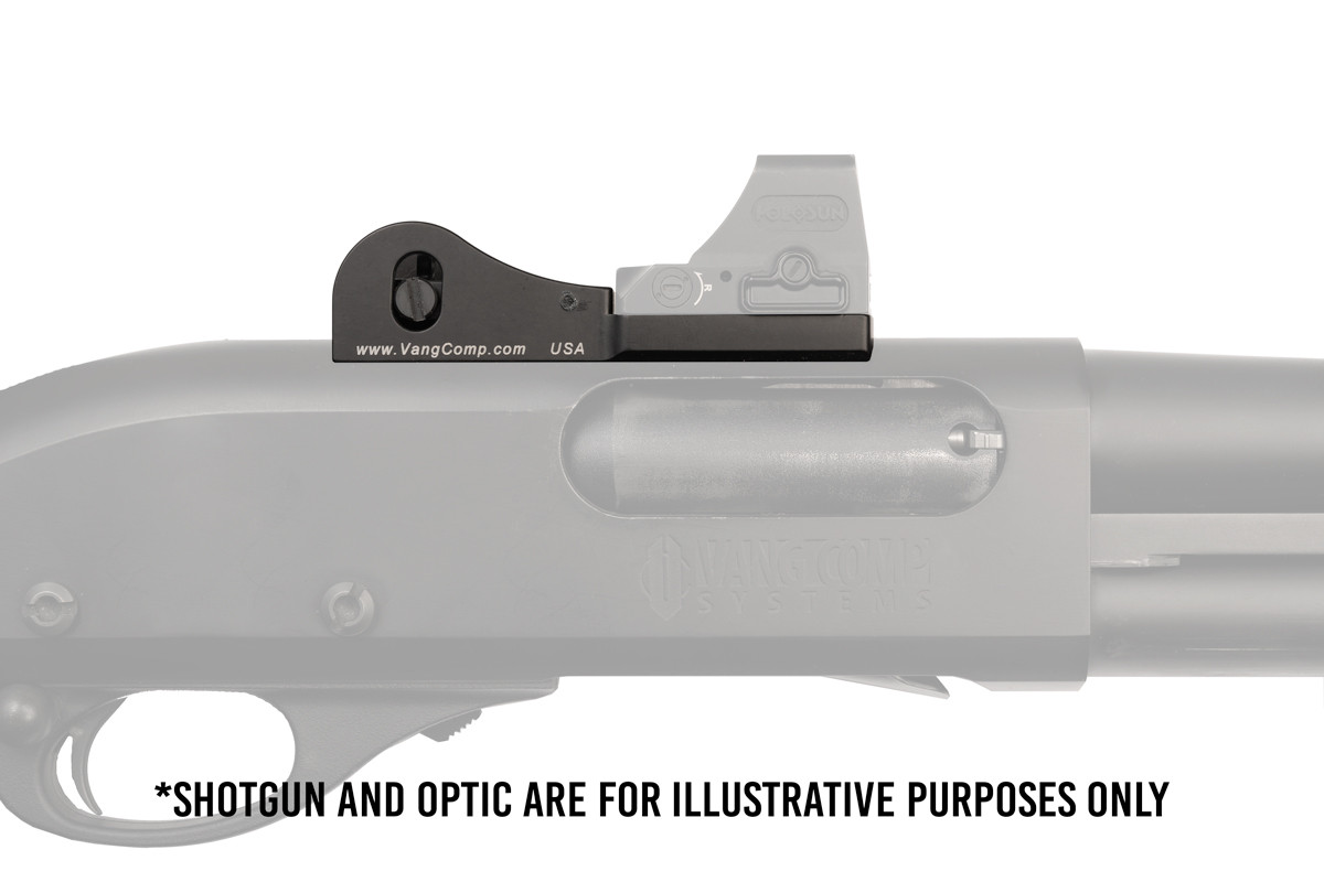 Vang Comp Rear Sight with RMR Mount for Remington Factory Holes