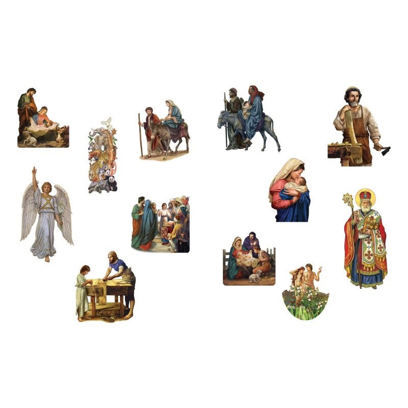 The Story of Christmas Sticker Book #PS065