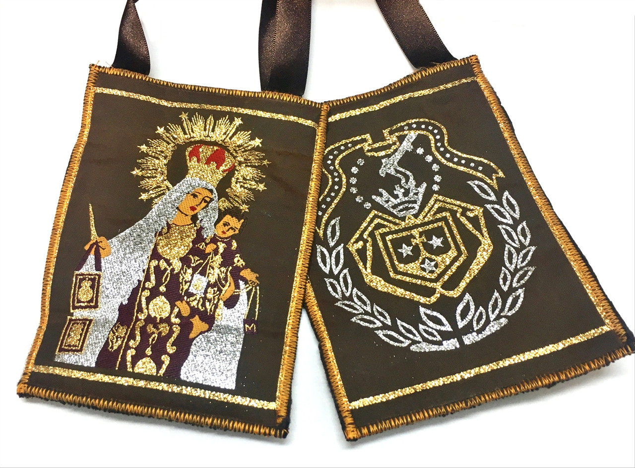 Extra Large Brown Scapular