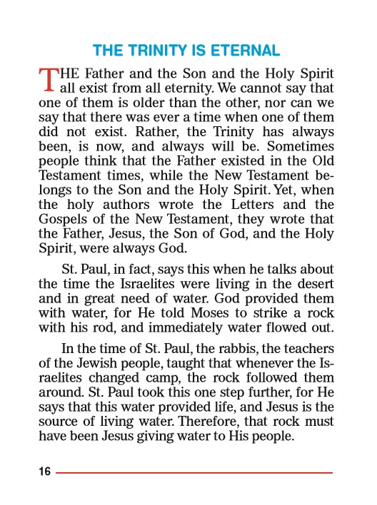 St. Joseph Picture Book Series: The Holy Trinity 513