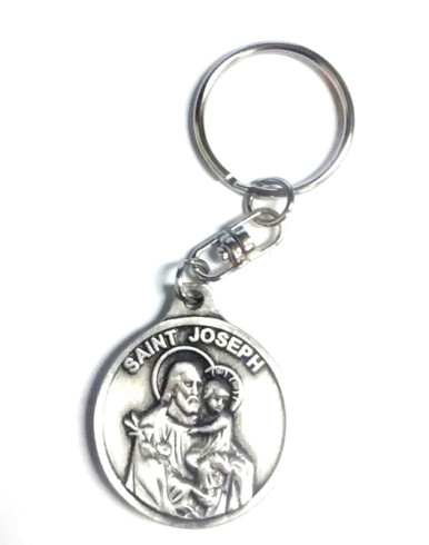 St. Joseph/St. Christopher Keychain