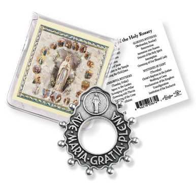 Ave Maria Finger Rosary Ring 997-952