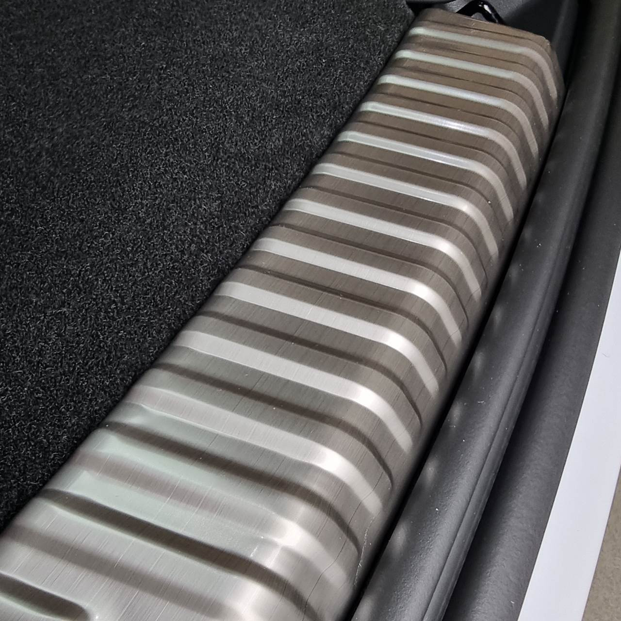 Tesla Model 3 Trunk sill metal protector panels