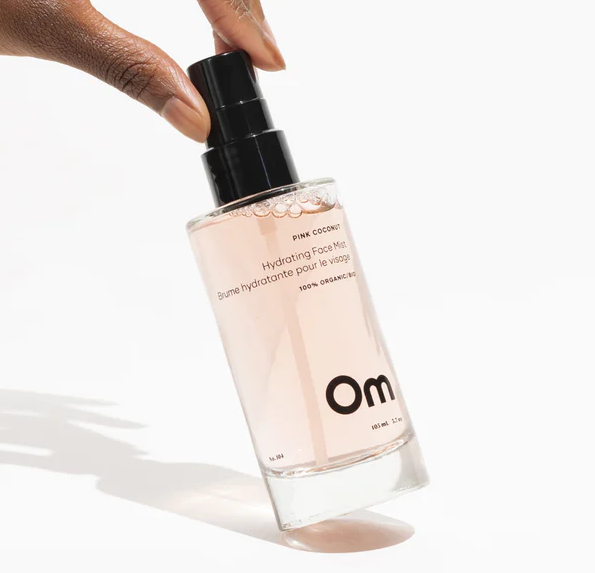 Om Organics Pink Coconut Hydrating Face Mist - Our Footprints Eco Store