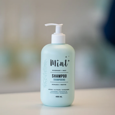 Mint Cleaning Shampoo (Rosemary + Mint) - Our Footprints Eco Store