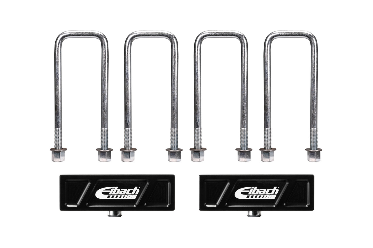 Eibach LB81-82-007-02-02 Leaf Spring Block, 1.5 in. Height, Hardware/U ...