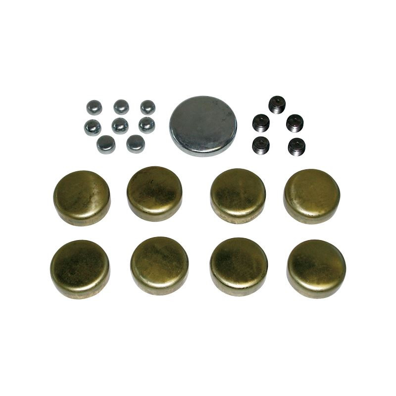 ProForm 66551 Brass Freeze Plug Kit For Small Block Chevy 400 Engines ...