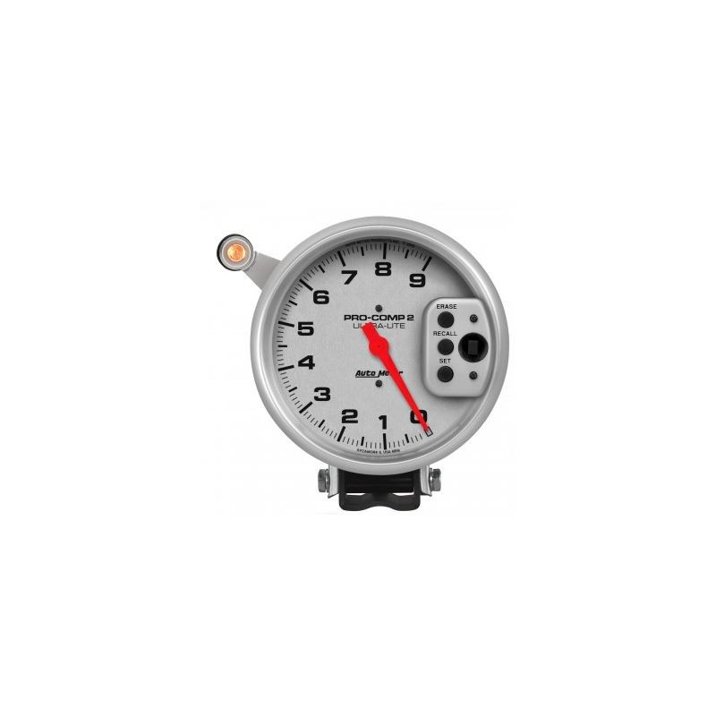 AutoMeter 6856 5 in. Tachometer, 0-9000 RPM, Pedestal W/ Quick Li