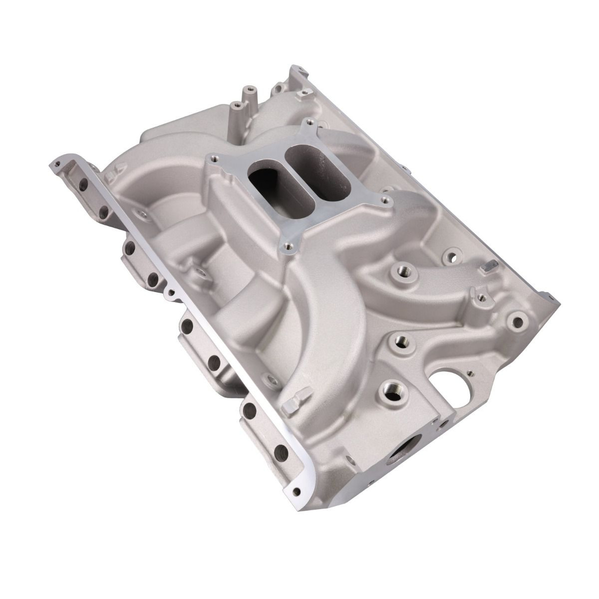 TSP 84008 Big Block Ford FE Intake Manifold, Dual Plane, Natural