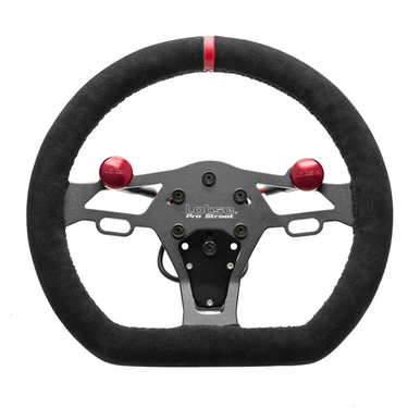 Lotse PRS-EV Pro Street Steering Wheel, 12.5 in. Aluminum, Suede