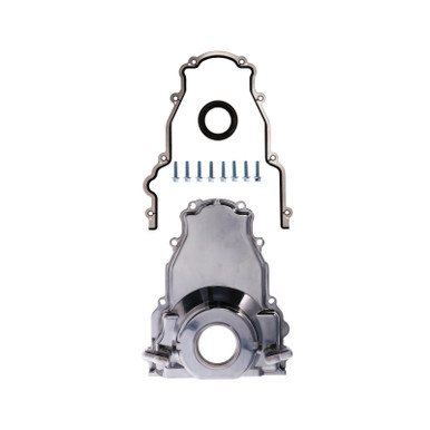 TSP 81067P LS1 Timing Cover, Aluminum, W/ Turbo Oil Drain Return