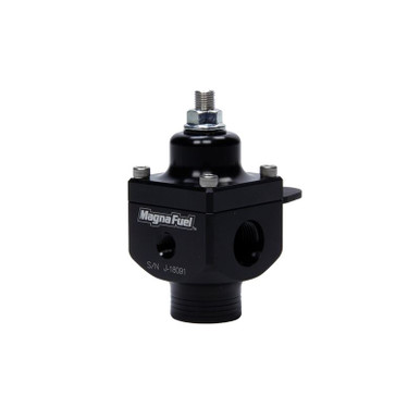 MagnaFuel MP-9833-BLK Fuel Pressure Regulator, 4-12 psi, -10 AN I